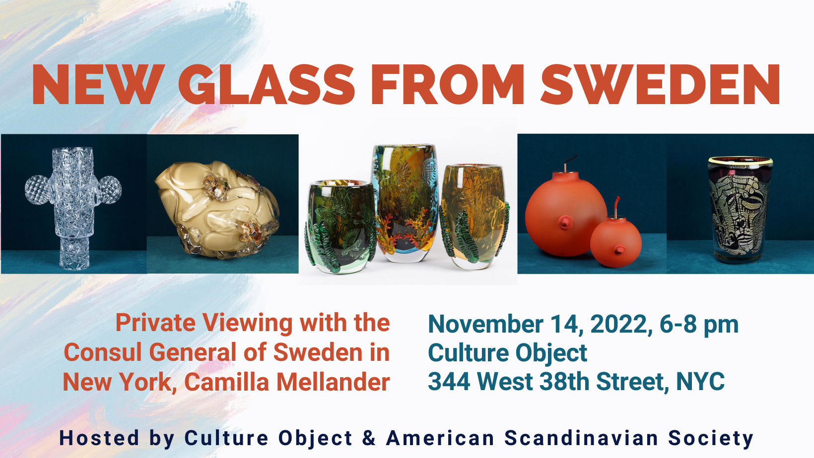 New Glass from Sweden | A Private Viewing